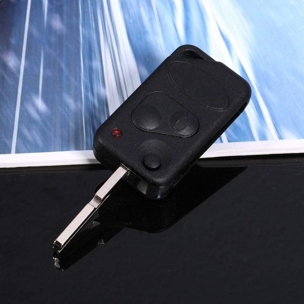 10Pcs for Range Rover P38 Key-Fob For 1999 for Range Rover - Car Key Shell,Remote Keyless Folding Control 2 Buttons Car Key Chain Case for Land Rover for Range Rover P38
