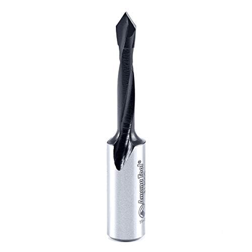 Amana Tool - 313005 Carbide Tipped Through-Hole Boring Bit R/H 5mm Dia x 57mm Long x 10mm