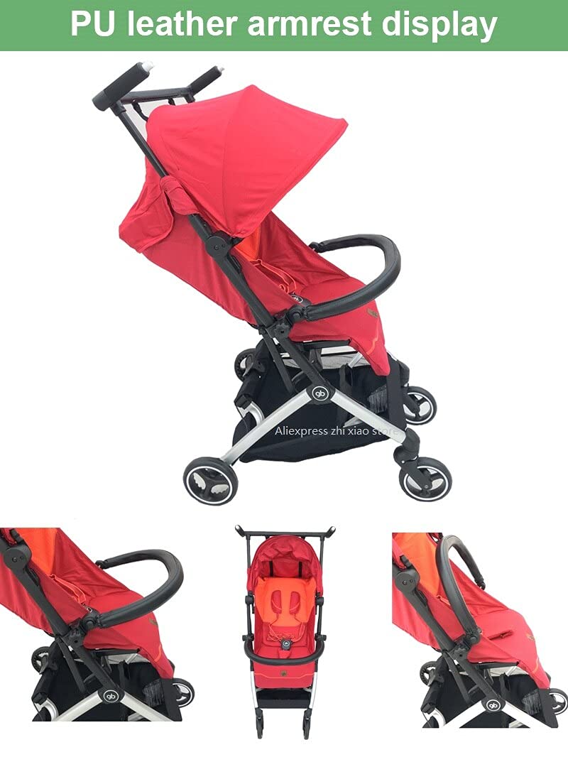 NW Baby Stroller Accessories Adustable Armrest ,Compatible with GB Pockit+ All City (EVA Armrest), 1 Count (Pack of 1)