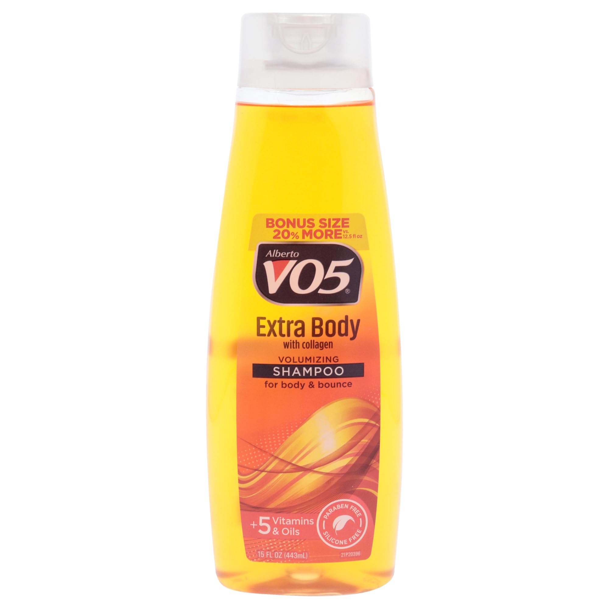 Alberto Vo5 Extra Body Shampoo, 15 Oz. (Pack of 6)