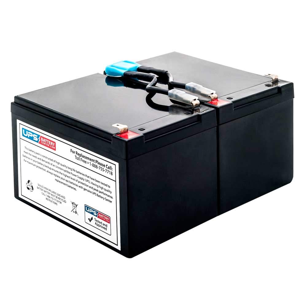APC Smart-UPS 1500VA w/SmartConnect SMC1500C Compatible Replacement Battery Pack by UPSBatteryCenter