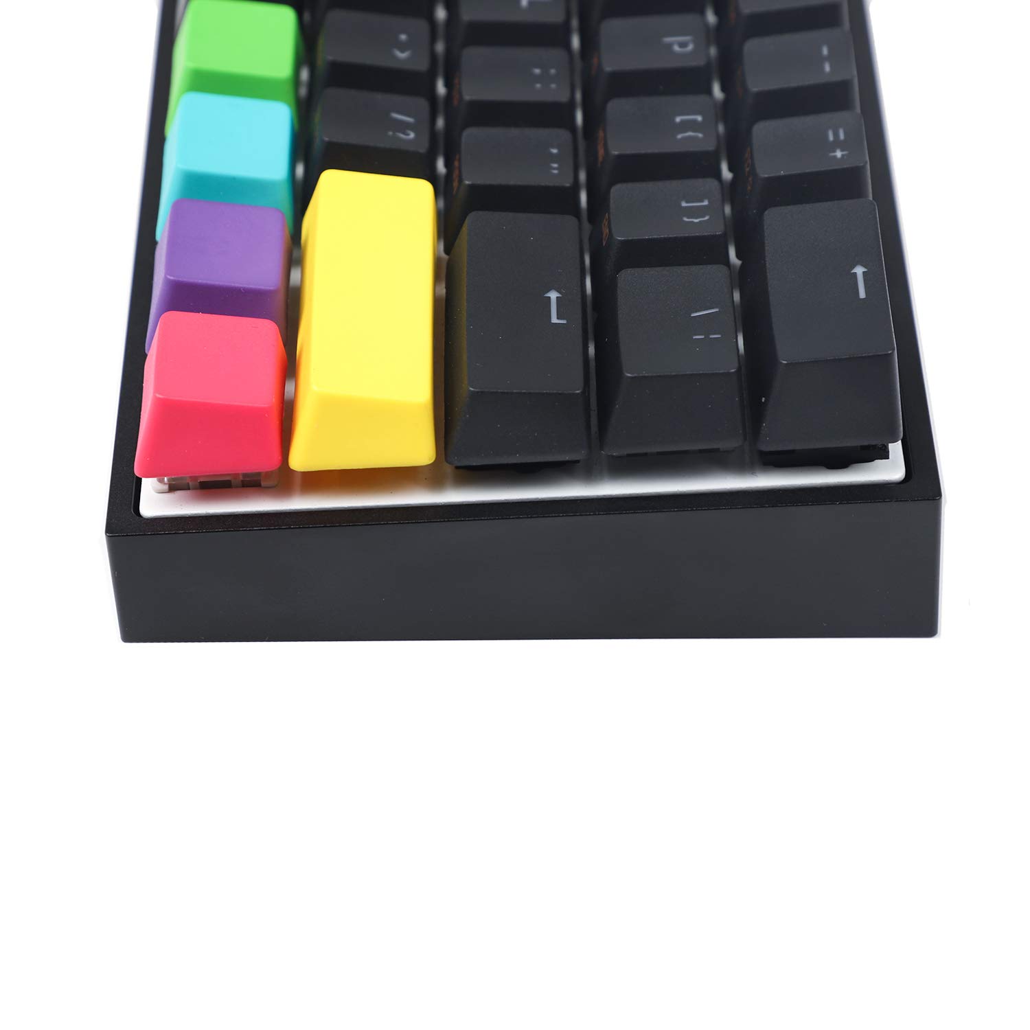 Anodizing Aluminum CNC Case Wood Case for Anne Pro 2 (Wine Red)