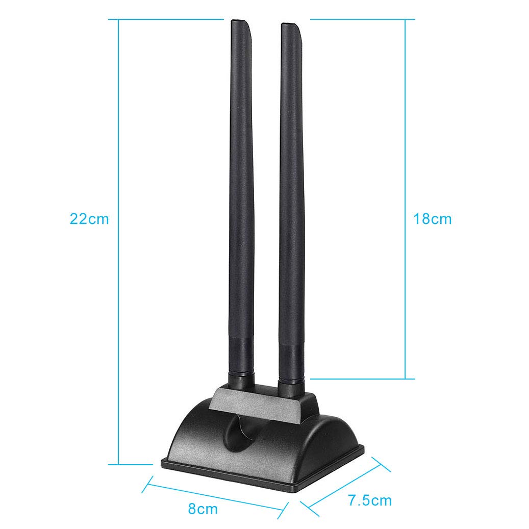Bingfu 4G LTE Antenna Magnetic Base 6dBi 4G LTE MIMO SMA Male Antenna Compatible with 4G LTE Wireless CPE Router Cellular Gateway Industrial IoT Router MiFi Mobile Hotspot Modem USB Dongle Adapter