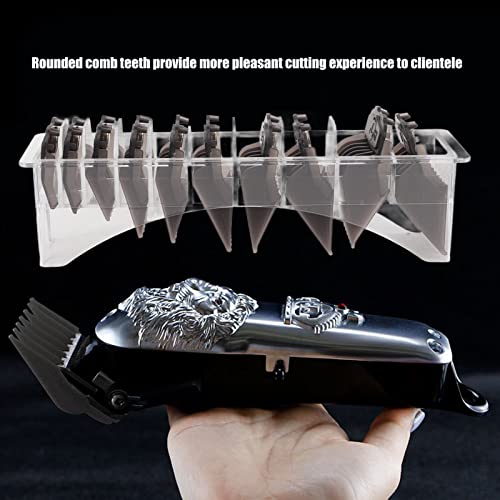 10pcs Professional Hair Clipper Cutting Guide Limit Combs Protector Hair Clipper Cutting Combs, Guides Guard Side Combs 10 Sizes Hair Clippers Attachment