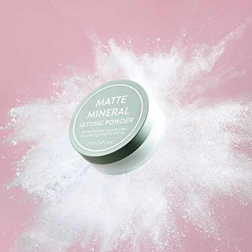 innisfree Matte Mineral Setting Powder Duo, 0.17 Ounce (Pack of 2) (Packaging may vary)