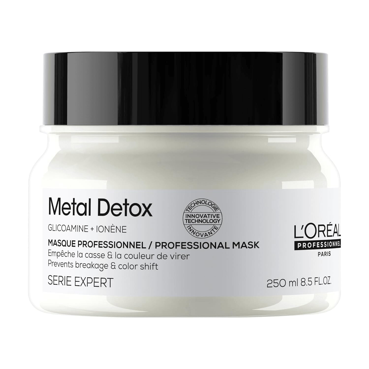 L'Oreal Professionnel Metal Detox Hair Mask | Deep Conditioner & Treatment | Prolongs Hair Color Prevents Damage & Adds Softness | For Dry, Damaged & Color Treated Hair | Paraben & Sulfate-Free