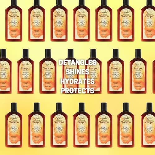 AGADIR Daily Moisturizing Shampoo ( For All Hair Types ) 12.4 oz