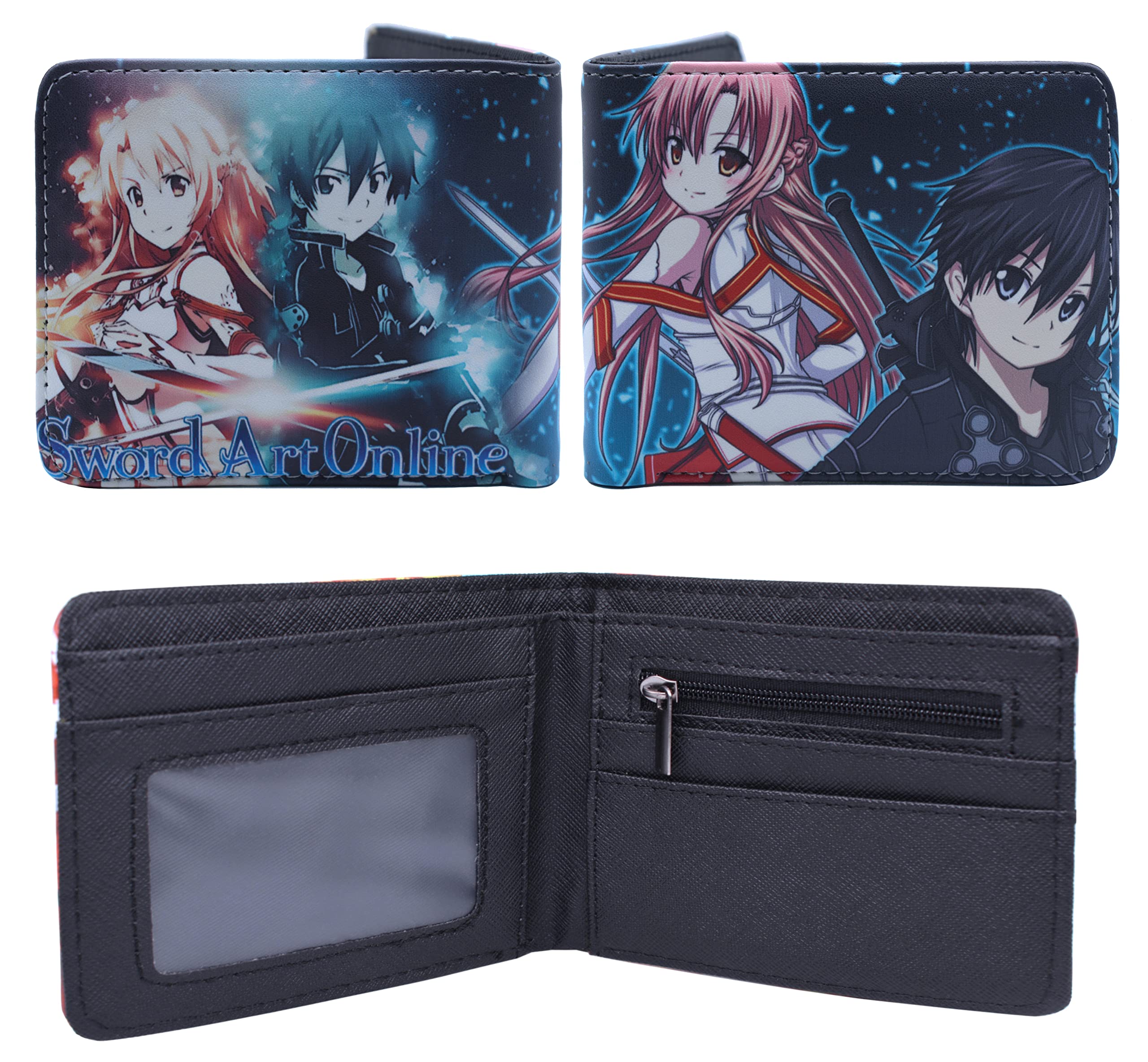 Amatensu Anime Characters Kirigaya Kazuto wallet Yuuki Asuna wallet Yui wallet Ryotaro Tsuboi wallet Shinozaki Rika wallet L