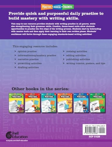 180 Days of Writing for Fifth Grade - An Easy-to-Use Fifth Grade Writing Workbook to Practice and Improve Writing Skills (180 Days of Practice)