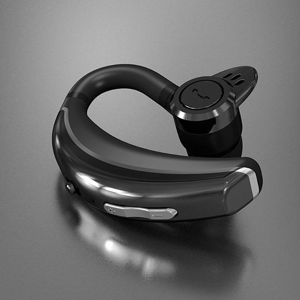 Agkey Wireless Earpiece Voice Command Wireless Headset Noise Cancelling Wireless Headset in-Ear Headphone Business Earphones Compatible with Android iOS Smart Phones Laptop for Office Driver Trucker