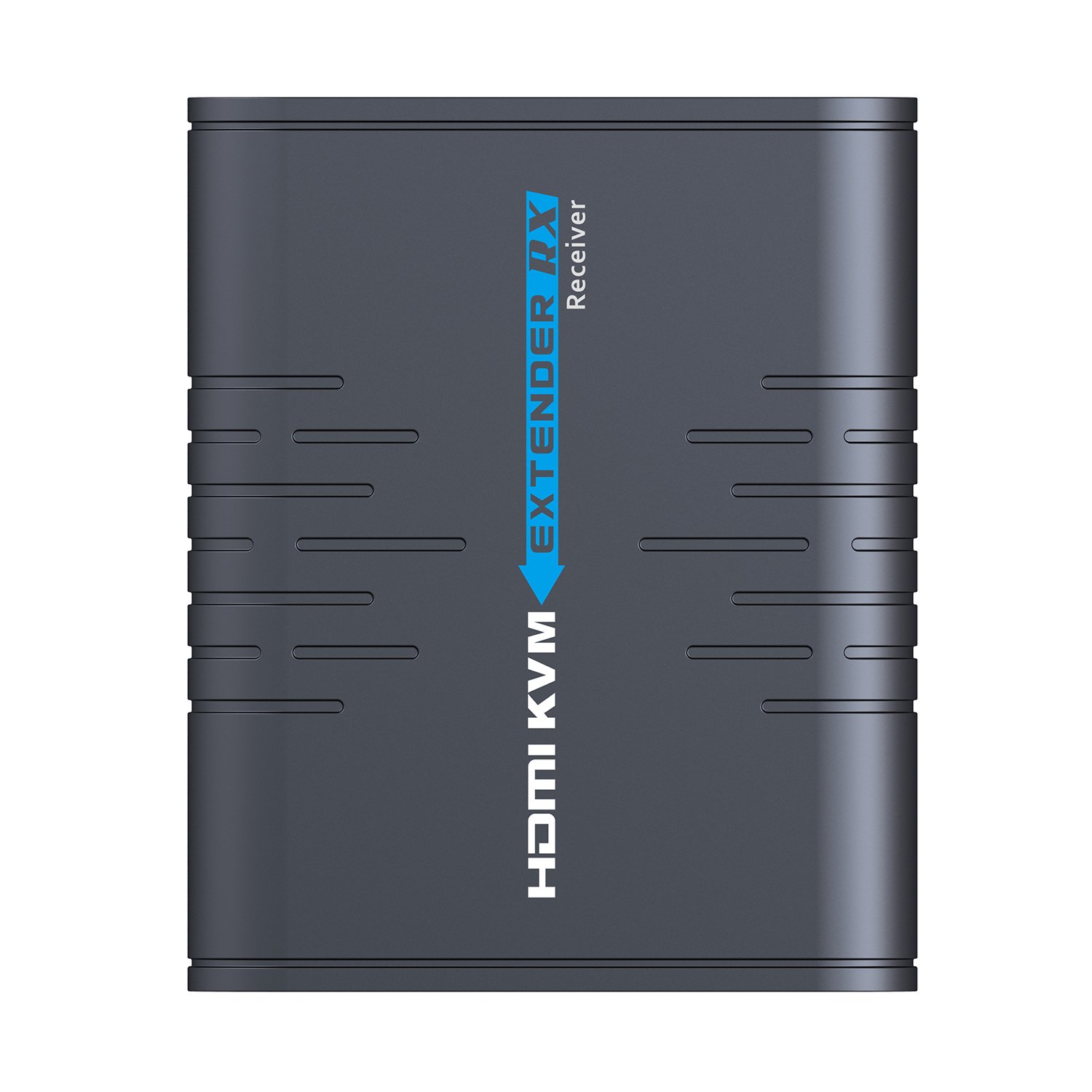 AGPTEK HDMI KVM Extender(Only Receiver) Over Single Cat 5/5E/6/7 Ethernet Cable- Signal Extension Up to 120m/365Ft- Ultra HD 1080p@60Hz