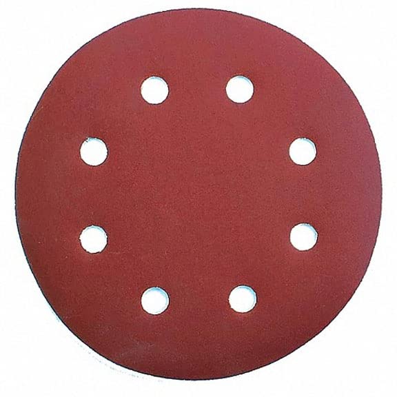 5" 8 Hole 400 Grit Sand Disc Paper Random Orbit Hook and Loop Sander Sandpaper Sheet for Dewalt, Bosch Makita