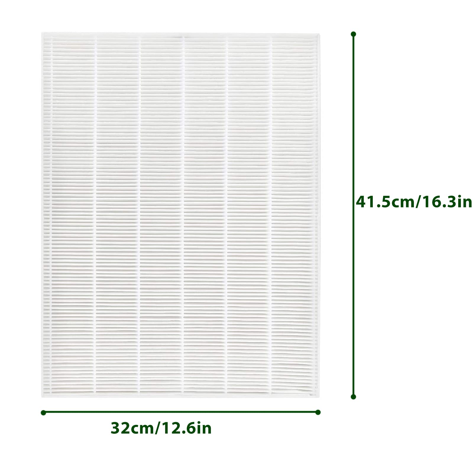 116130 HEPA Replacement Filter H Compatible with Winix 5500-2 Air Purifier and Models AM80, HEPA Filter Only 3 Pack