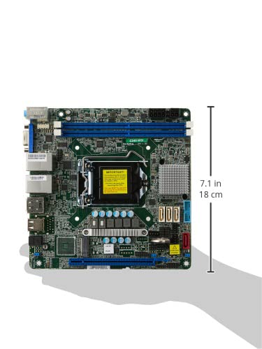 AsRock Rack C246 WSI Mini-ITX Server Motherboard LGA 1151 Intel C246