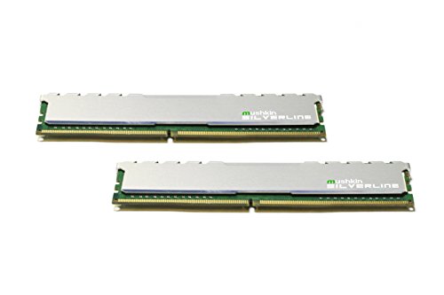 Mushkin SILVERLINE Series – DDR4 Desktop DRAM – 64GB (2x32GB) UDIMM Memory Kit – 3200MHz (PC4-25600) CL-22 – 288-pin 1.2V RAM – Non-ECC – Dual-Channel – Stiletto V2 Silver Heatsink – (MSL4U320NF32GX2)