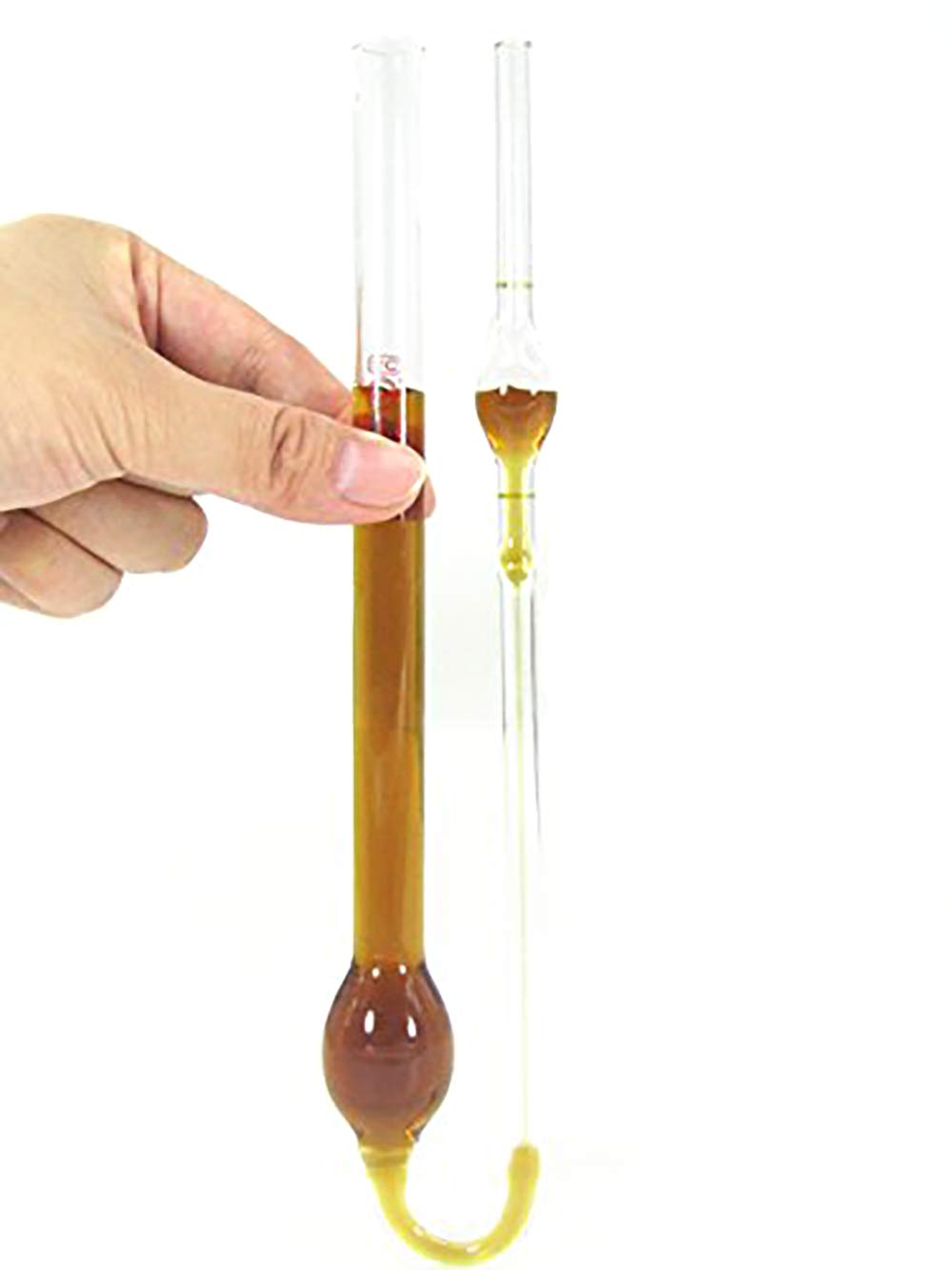 1831 Ostwald Single Ball Viscometer Glass Capillary Viscosity Meter (0.5mm)