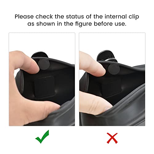 AUDWUD- Silicone Dog Treat Pouch - Clip on Portable Training Container – Convenient Magnetic Buckle Closing and Waist Clip - BPA Free