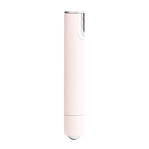 DERMAFLASH Mini Dermaplaning Tool for Precision Peach Fuzz Removal, Blush