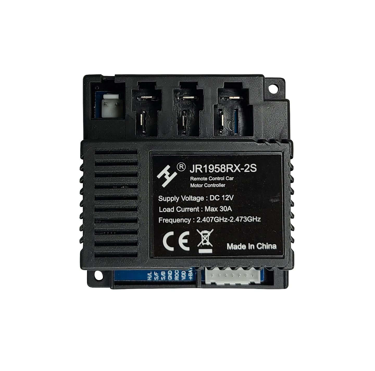 2.4G Bluetooth Remote Control and JR1958RX-2S Receiver Control Box Mother Board for Kids Powered Wheels Children Electric Ride On Car Replacement Parts