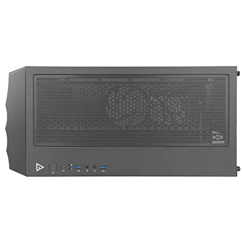 Antec DF700, Mid Tower Computer Case, ATX Gaming Case, USB3.0 x 2, 360 mm Radiator Support, 3 x 120 mm ARGB, 1 x 120 mm Reverse & 1 x 120 mm Fans Included