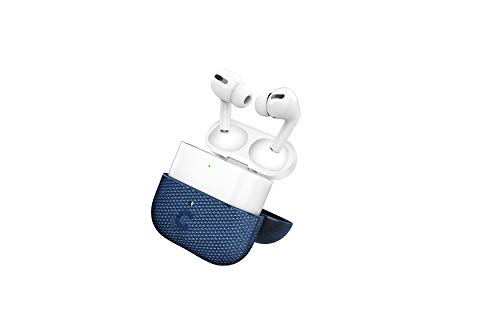 Apple Airpods 2nd Generation Tekview PRO Case and Wireless Charging Compatible by Cygnett - Navy/Blue