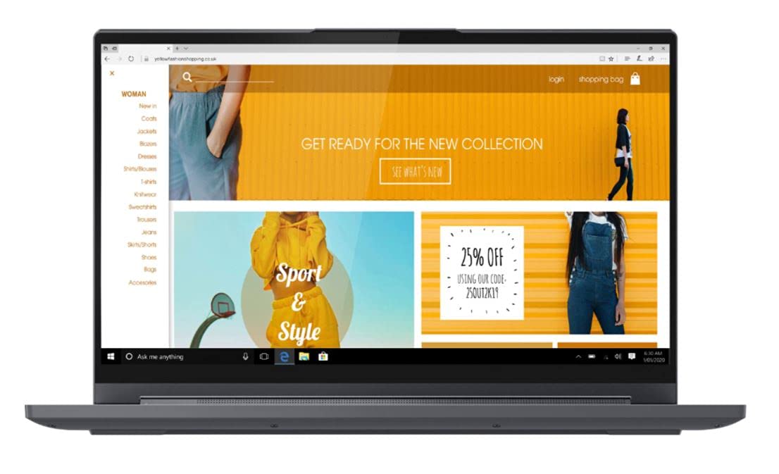 Lenovo 2021 Yoga 9i 2-in-1 15.6", Intel Core i7-10750H, UHD 4K (3840x2160) IPS Touchscreen Display 500 nits, NVIDIA GeForce GTX 1650 Ti, 16 GB DDR4 RAM,1TB SSD, Active Pen Plus, Win 10 - Slate Gray