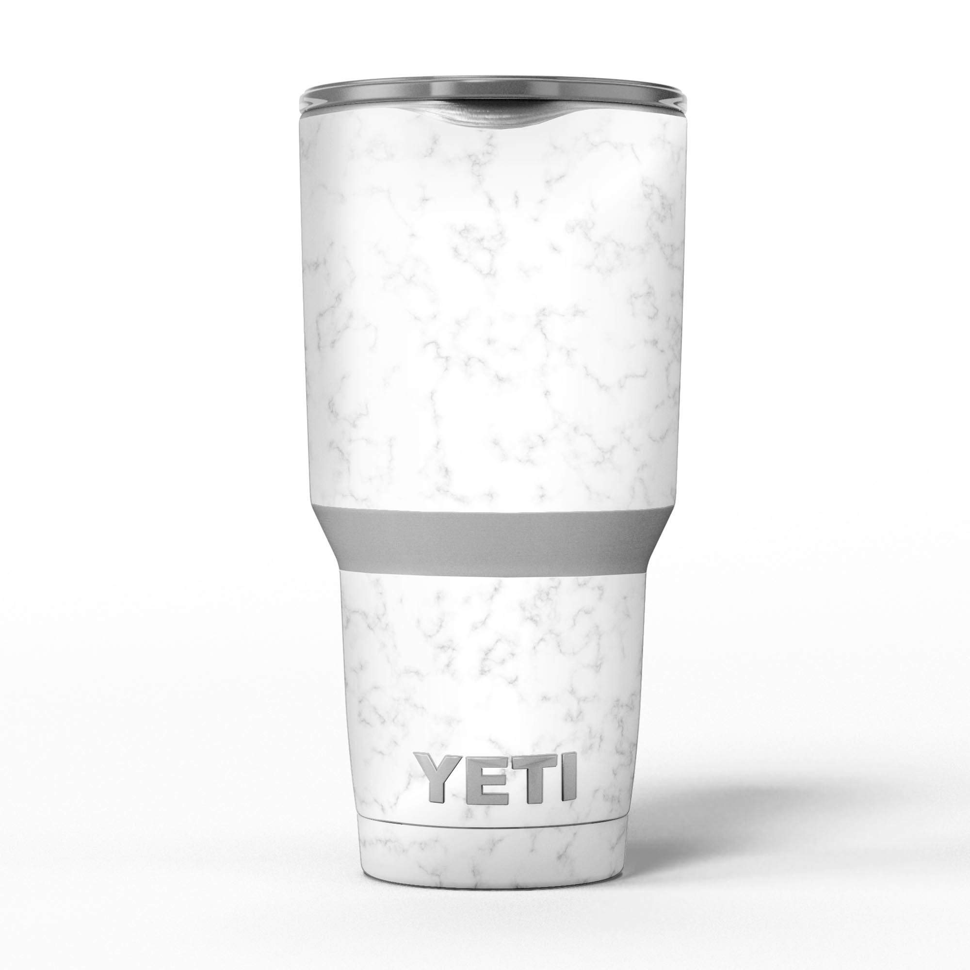 Design Skinz Slate Marble Surface V50 - Skin Decal Vinyl Wrap Kit Compatible with The Yeti Rambler Cooler Tumbler Cups