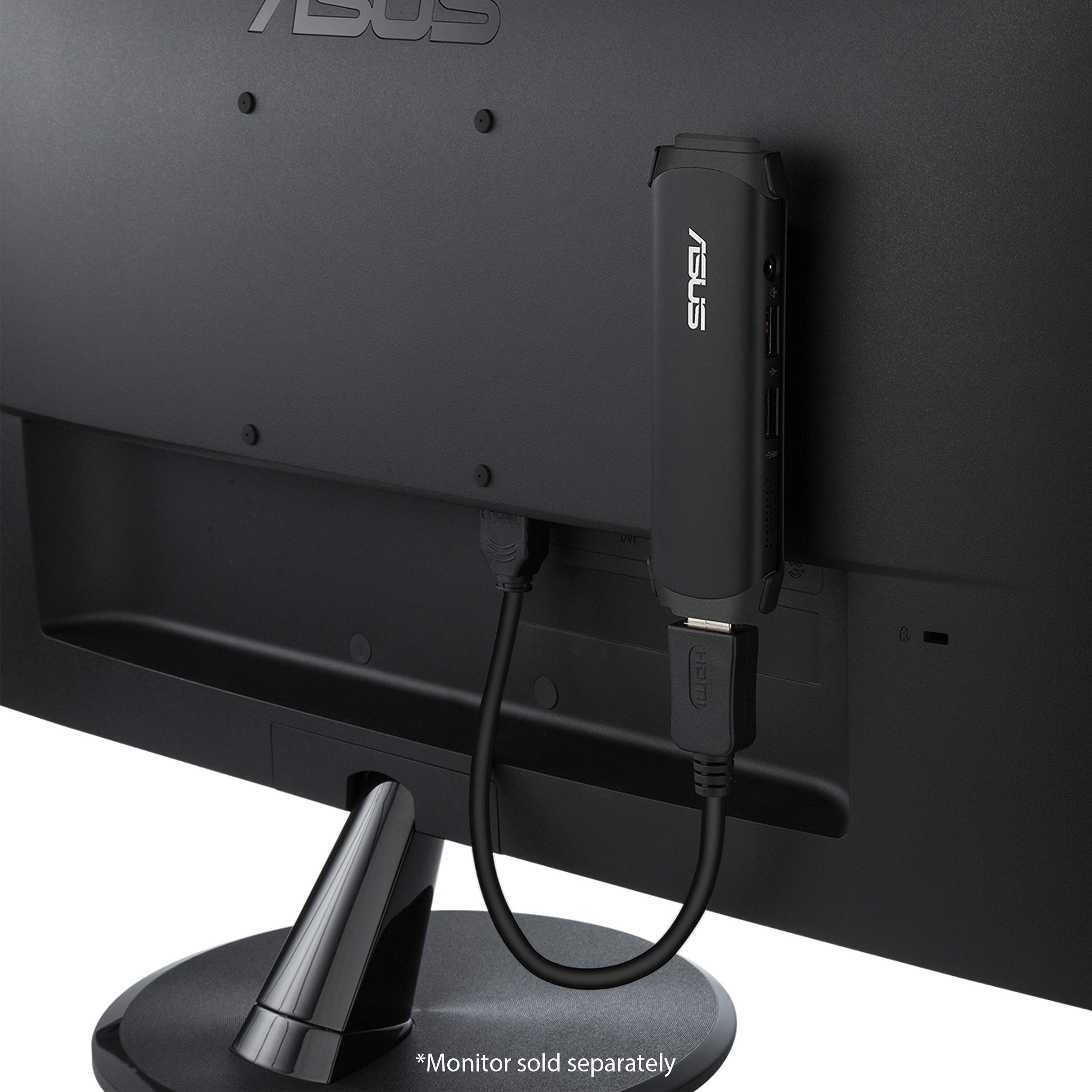 ASUS Vivo Stick PC TS10 Intel Atom Quad Core 2GB RAM 32GB eMMC WiFi Bluetooth Built-in TPM Windows 10 Pro