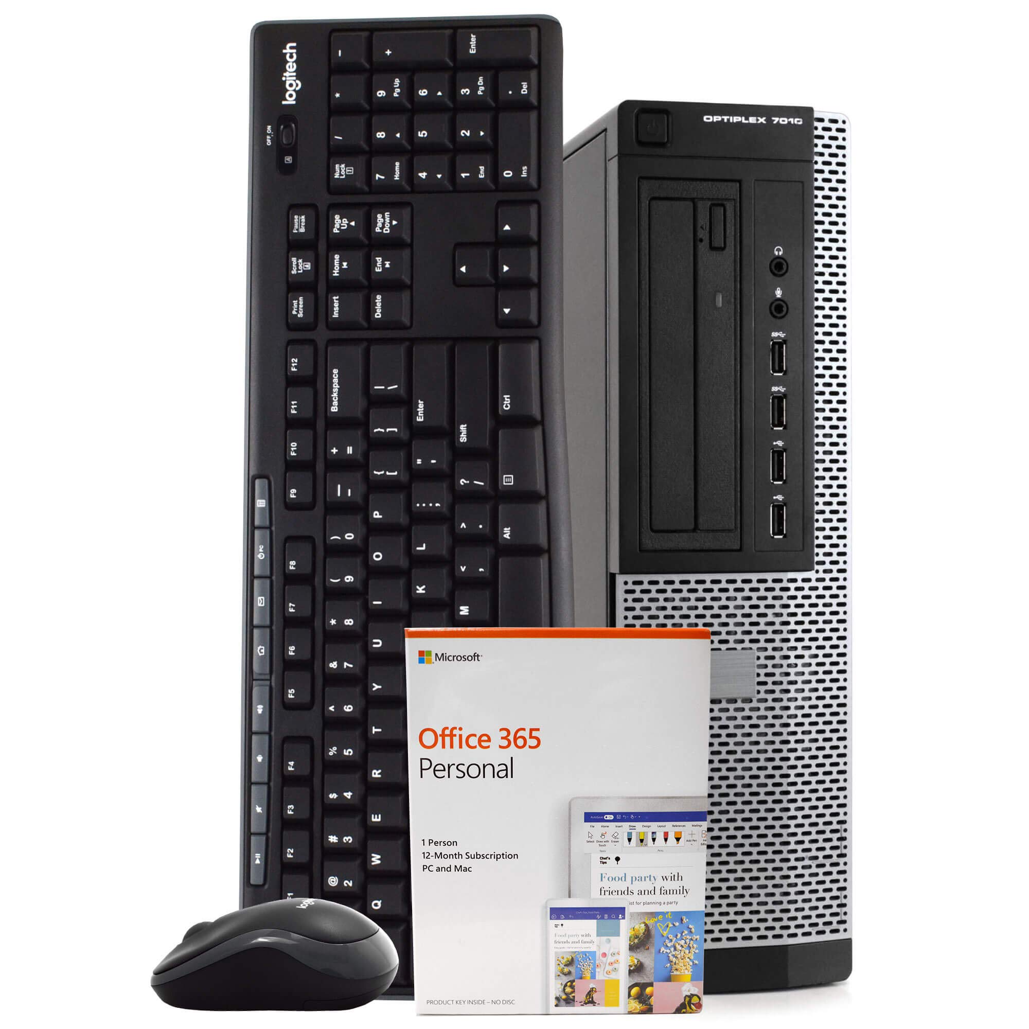 Dell Optiplex 7010 Desktop Computer PC, 16GB RAM, 2TB HDD Hard Drive, Windows 10 Professional 64 Bit (Renewed)