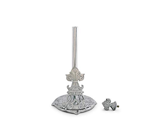 Arthur Court Designs Aluminum Fleur-De-Lis 13" Paper Towel Holder