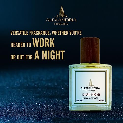 Alexandria Fragrances | Dark Knight | Eau Inspired By Kili. Black Phantom | Eau de Parfum | 55ml | Dark Chocolate, Coffee, Caramel, Almond, and Sandalwood Scent