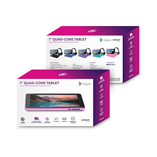 DP 7 Quad Core Tablet Pink