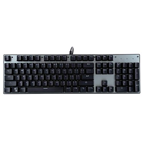 Demeras Keyboard Replacement Computer Accessory Comfortable Mechanical Keyboard Durable Rugged Stable Gaming Keyboard 04 Key Keyboard for Laptop for PC for Gaming