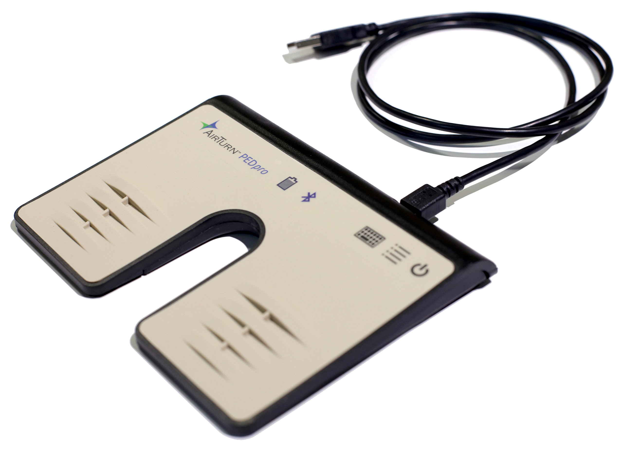 AirTurn PEDpro Bluetooth Pedal Page Turner Teleprompter App Control Foot Pedal…