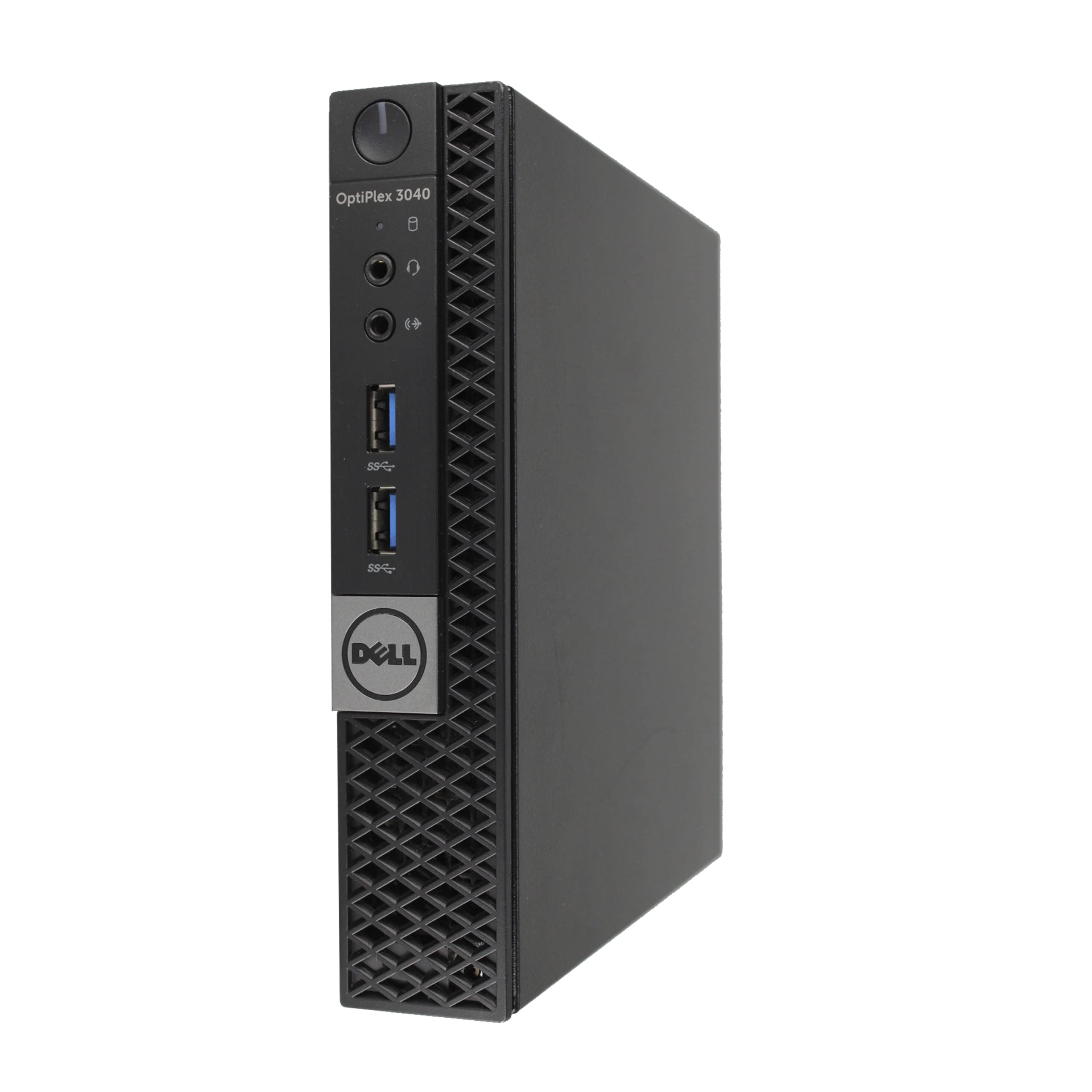 Microsoft Authorized Refurbisher- Dell Optiplex 3040 Micro Form Factor PC Intel i3-6100T 3.2GHz. 8GB DDR3 RAM,256 SSD, WiFi, with Dell 24 LCD Windows 10 Pro (Renewed)