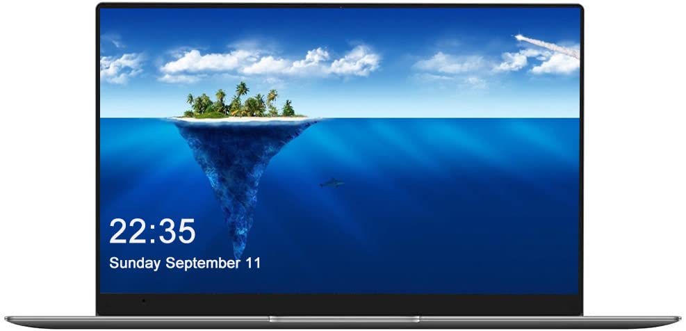 15.6 inch Laptop PC, Notebook, N5100 Quad Core CPU, 6GB RAM, 128GB ROM(1TB SSD Expandable Storage), 1366 x 768 IPS HD Display, Windows 10 Pro, Online Meeting, Webcam, Compact Design, Wi-Fi