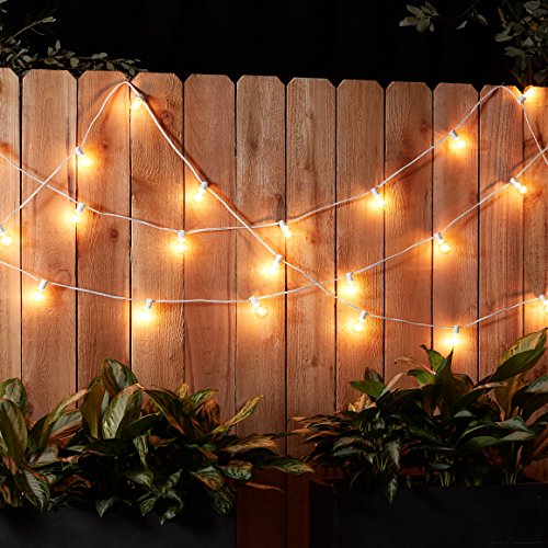 Amazon Basics Patio String Light, 50 Feet, White