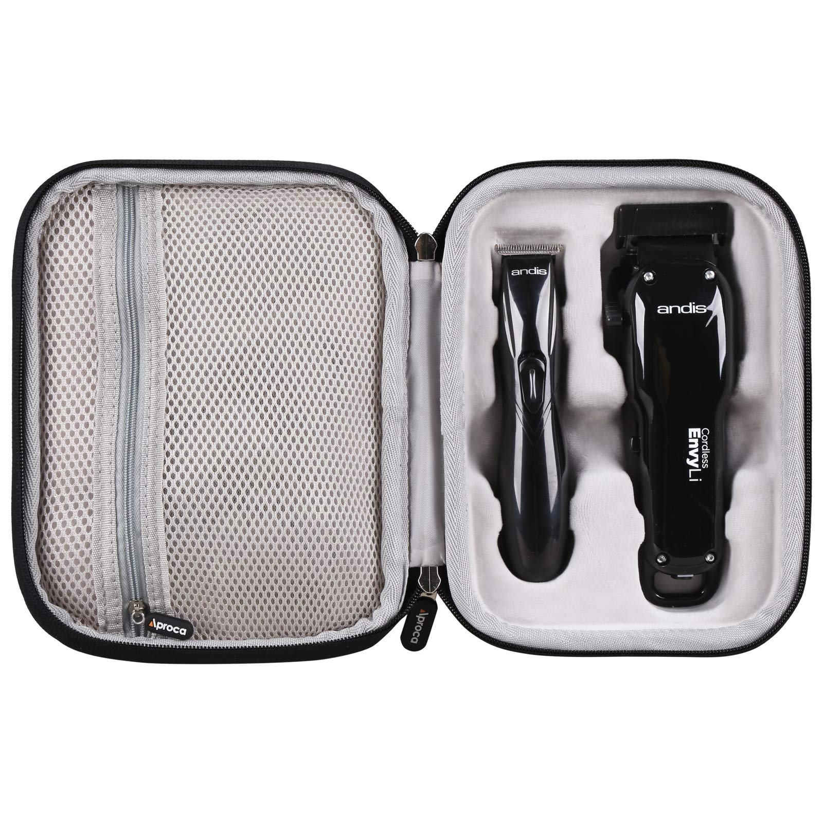 Aproca Hard Storage Travel Storage Case for Andis Professional Cordless Fade Combo Envy Li Clipper & Slimline Li Trimmer 75020