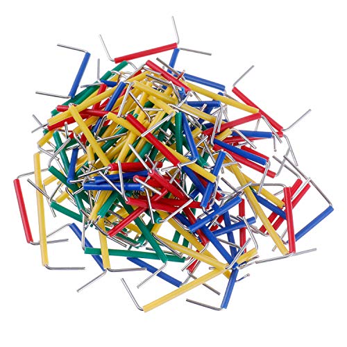 BOJACK 14 Vaules 840 pcs 2-125mm Solderless Flexible Breadboard Connecting Line Cables Breadboard Jumper Wires kit
