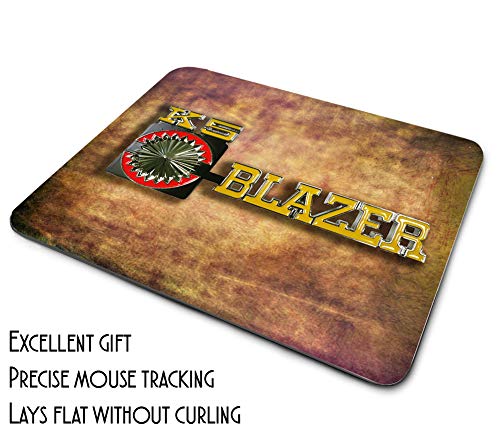 1975-1980 Compatible with Chevrolet K5 Blazer Rustic Design Thin Rubber Backed Square Mouse Pads for Gaming Computer Laptops Notebooks Desks