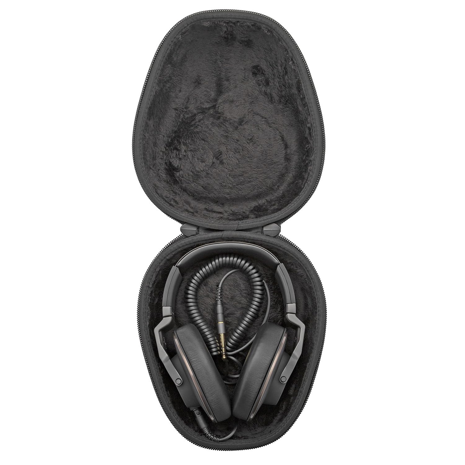 beyerdynamic DT 770 PRO Headphones (250 Ohm) Bundle with Hard Shell Headphone Case and Wooden Headphone Stand (3 Items)