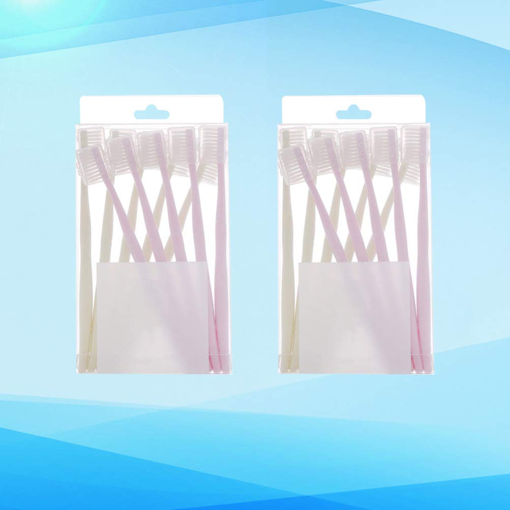 EXCEART Travel Tooth Brush 20pcs Manual Toothbrushes Soft ES for Adults Toothbrushes Soft Toothbrushes Bulk Hand Toothbrush Ultra Toothbrush Handle Aldult Travel
