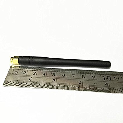 1PC 433Mhz 3dbi Omni Antenna SMA Male Straight Rubber Duck Aerial USA Shipping