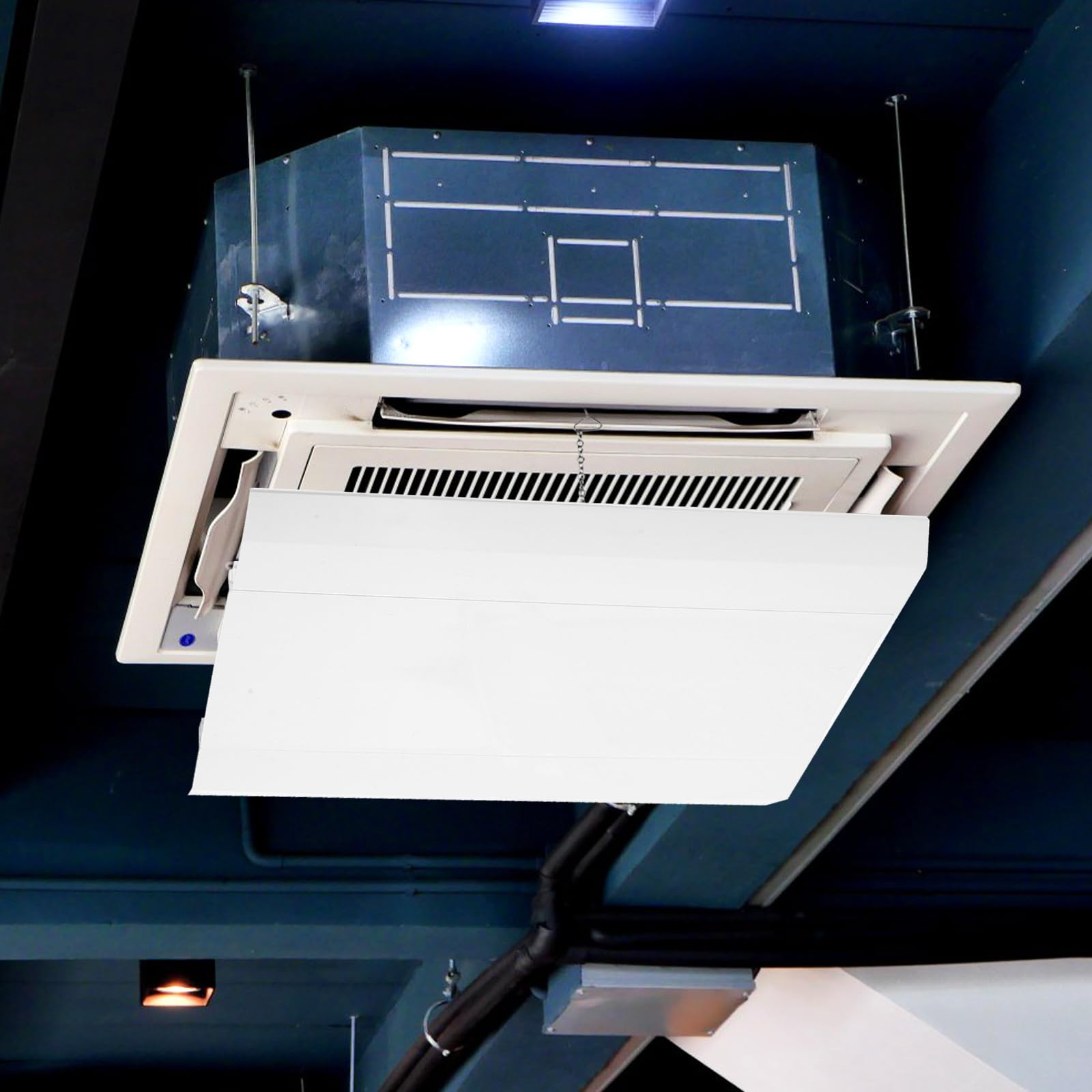 1pc Air Conditioner Windshield Anti Blowing Board Air Deflector Air-conditioner Air Cover Indoor Air Conditioner Deflector Air Conditioner Accessory Air-conditioner Windshield