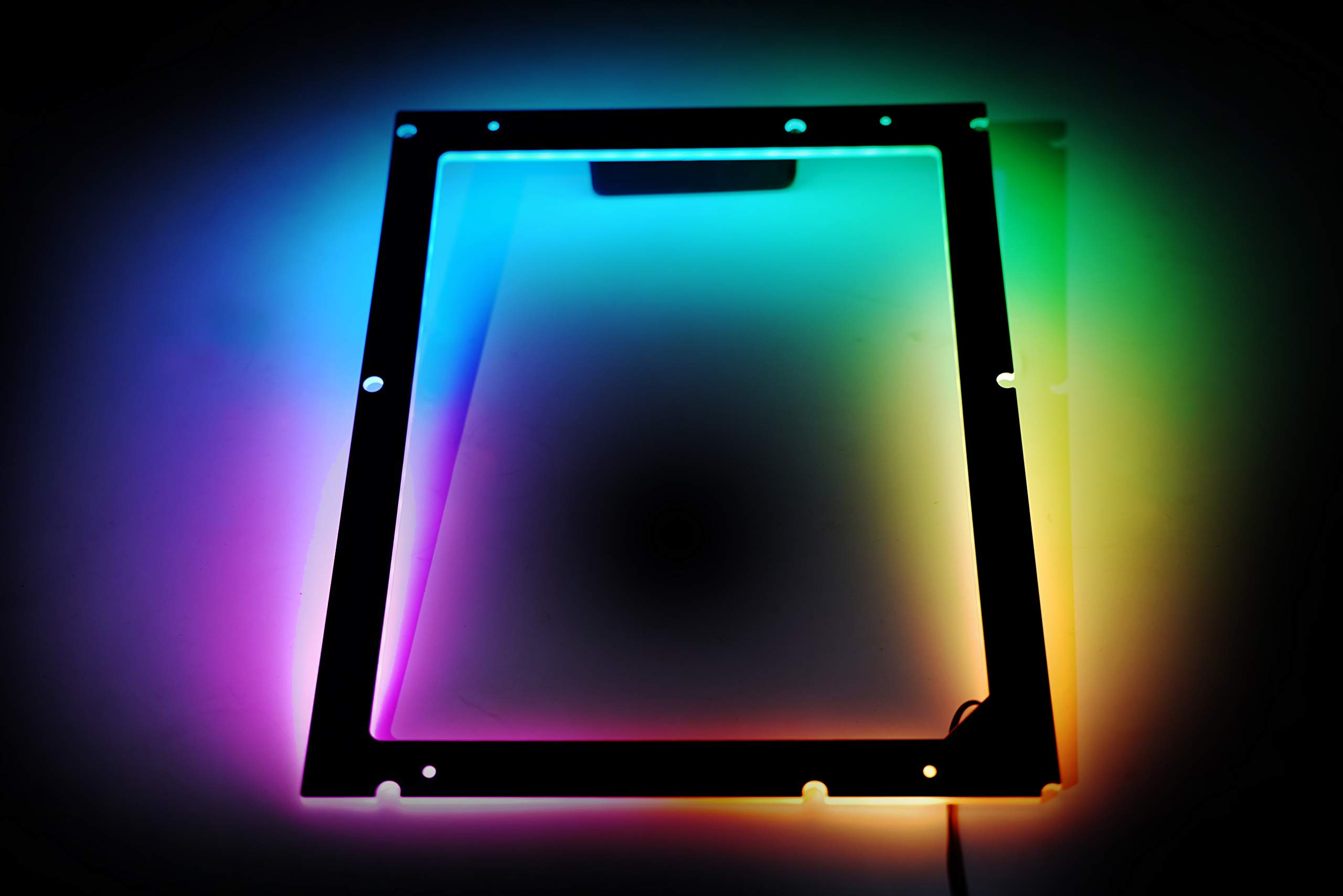 Formulamod ATX Motherboard RGB Backplate Light-Emitting Back-Plane 5V 3 Pin ARGB Desktop Decor Lamp Strip Back Light Pad