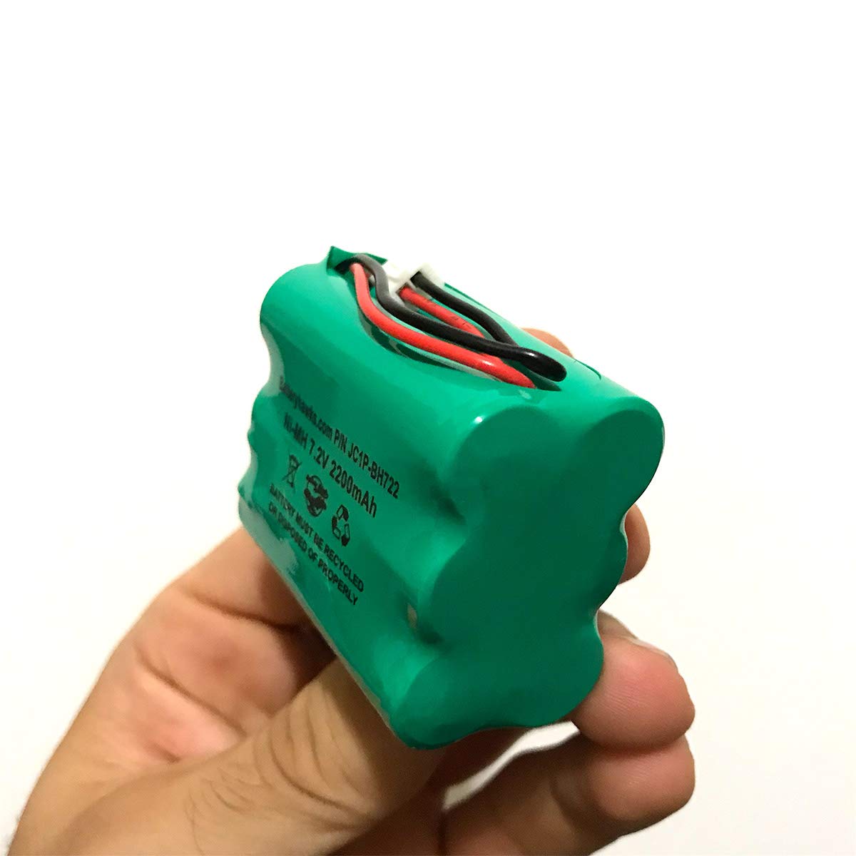 2GIG-BATT1 228844 6MR2000AAY4Z 7.2v 2200mAh Ni-MH Battery Pack for Alarm System 6MR1600AAY4Z Corun GoControl