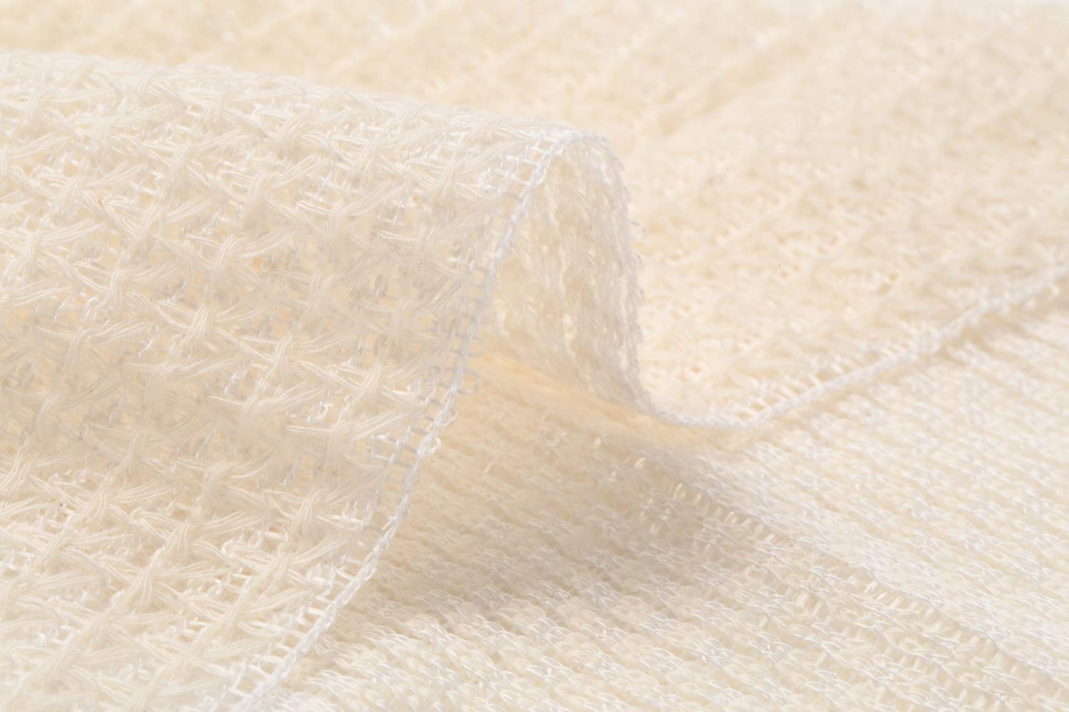 Exfoliating Washcloth [Made in Japan] Shower Back Scrubber, Plant-Based Loofah (Organic Cotton)
