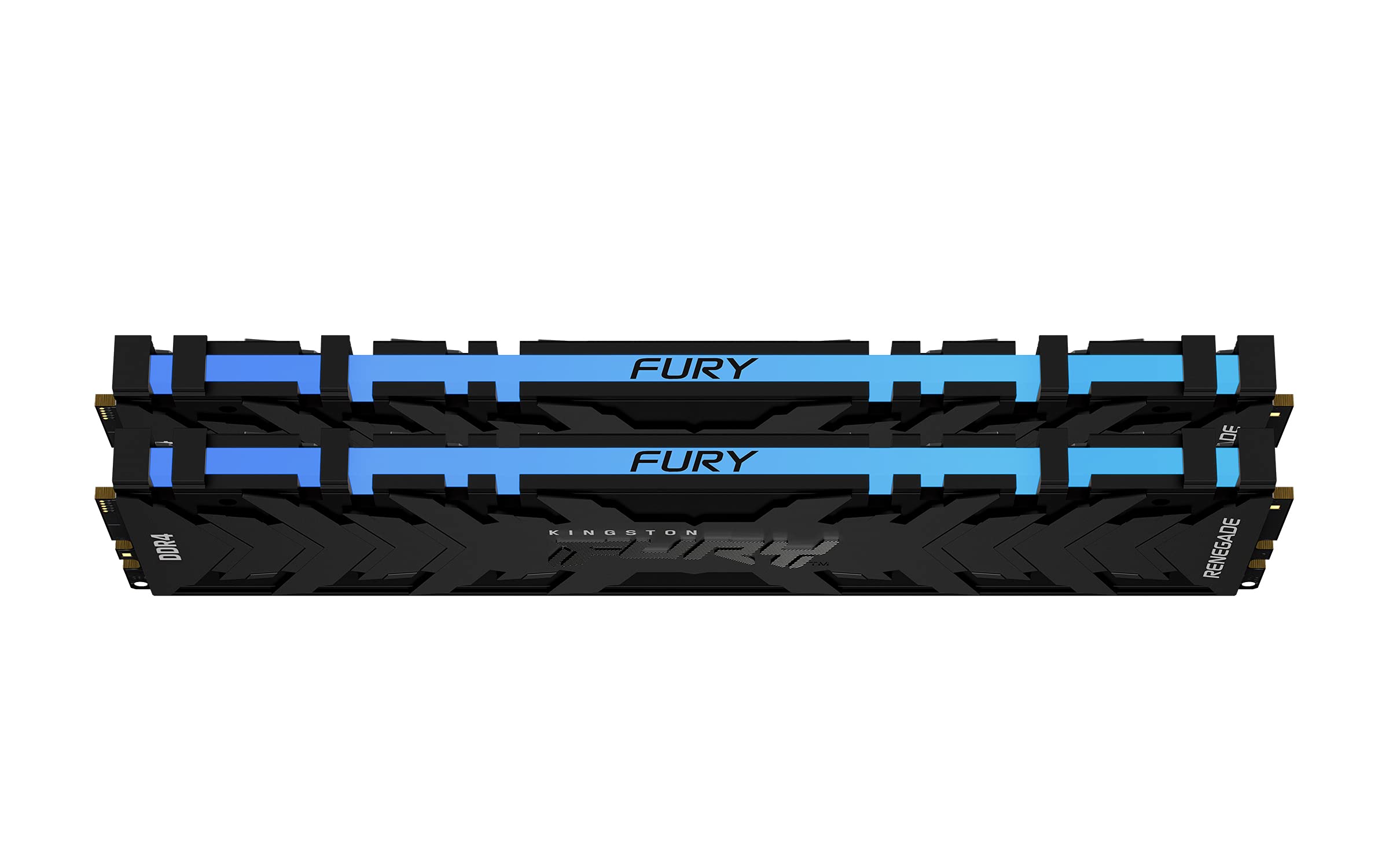Kingston Fury Renegade RGB 16 GB (2 x 8 GB) 3600 MHz DDR4 CL16 Desktop Memory Kit of 2 KF436C16RBAK2/16