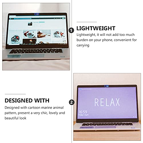 SOLUSTRE 6Pcs Lens Cover Eye Webcam Cover Slider Webcam Cover Blocker Camera Cover for Laptop Tablet Computer Camera Cover Webcam Privacy Lap Desk Webcam Slide Cover Cell abs