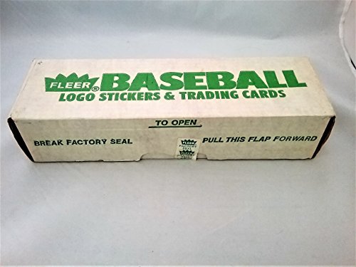 1988 Fleer Baseball Card Factory Sealed Set (Green Factory Box Version) - Tom Glavine's Rookie Card - RC!